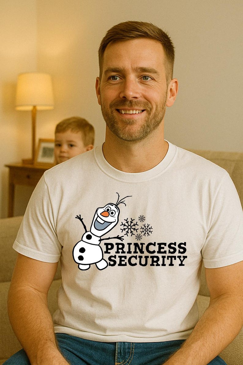 Princess Security Shirt Funny Olaf T-shirt for Disney Family Vacation ...