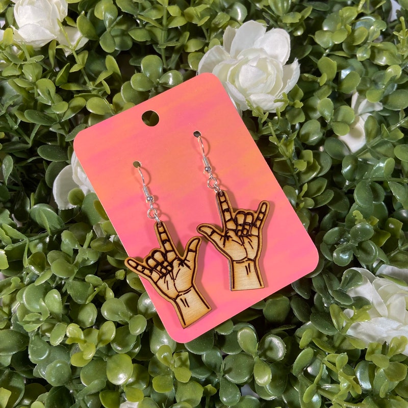 Ily Earrings - Etsy