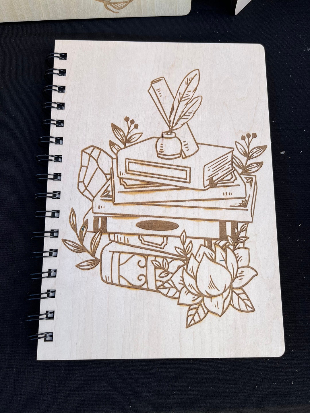 Custom Engraved Reader Notebook Journal - Booktok Journal Author ...