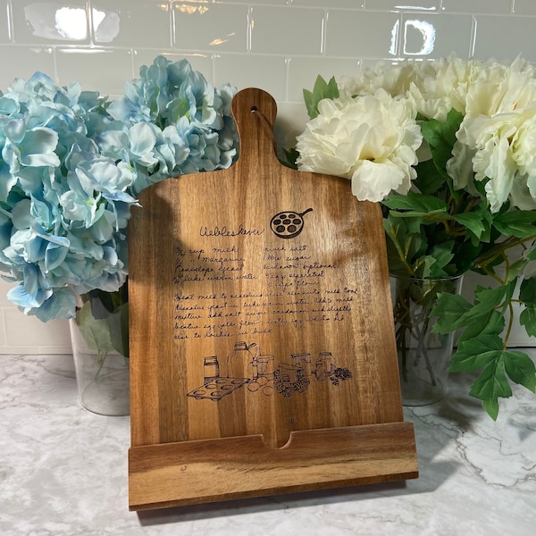 Cookbook Holder - Etsy