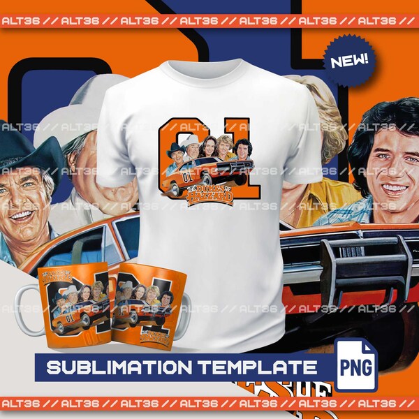 Dukes of Hazzard Svg - Etsy Canada