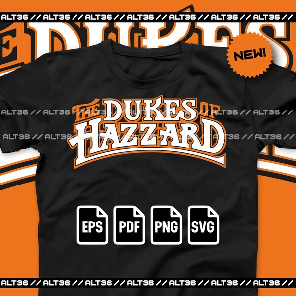 Dukes of Hazzard Svg - Etsy UK
