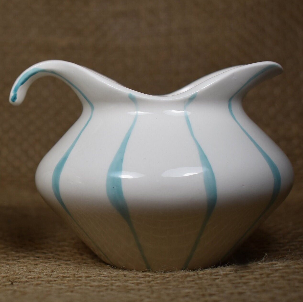 Vintage 1958 Holt Howard Pixie Ware Cream Crock & Lil' Sugar Base no ...
