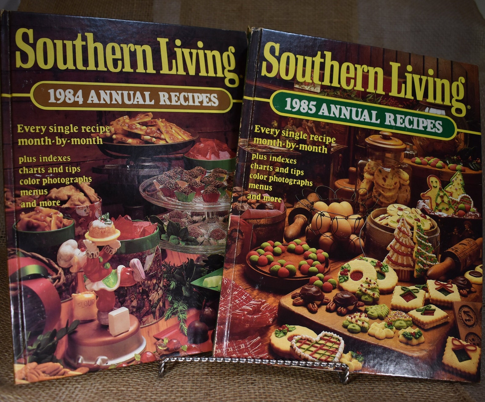Vintage Southern Living Annual Recipes Cookbook Series (1980 - 2005 ...