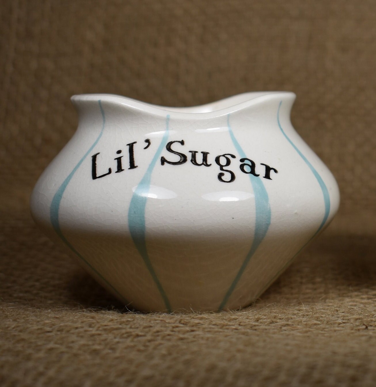 Vintage 1958 Holt Howard Pixie Ware Cream Crock & Lil' Sugar Base no ...