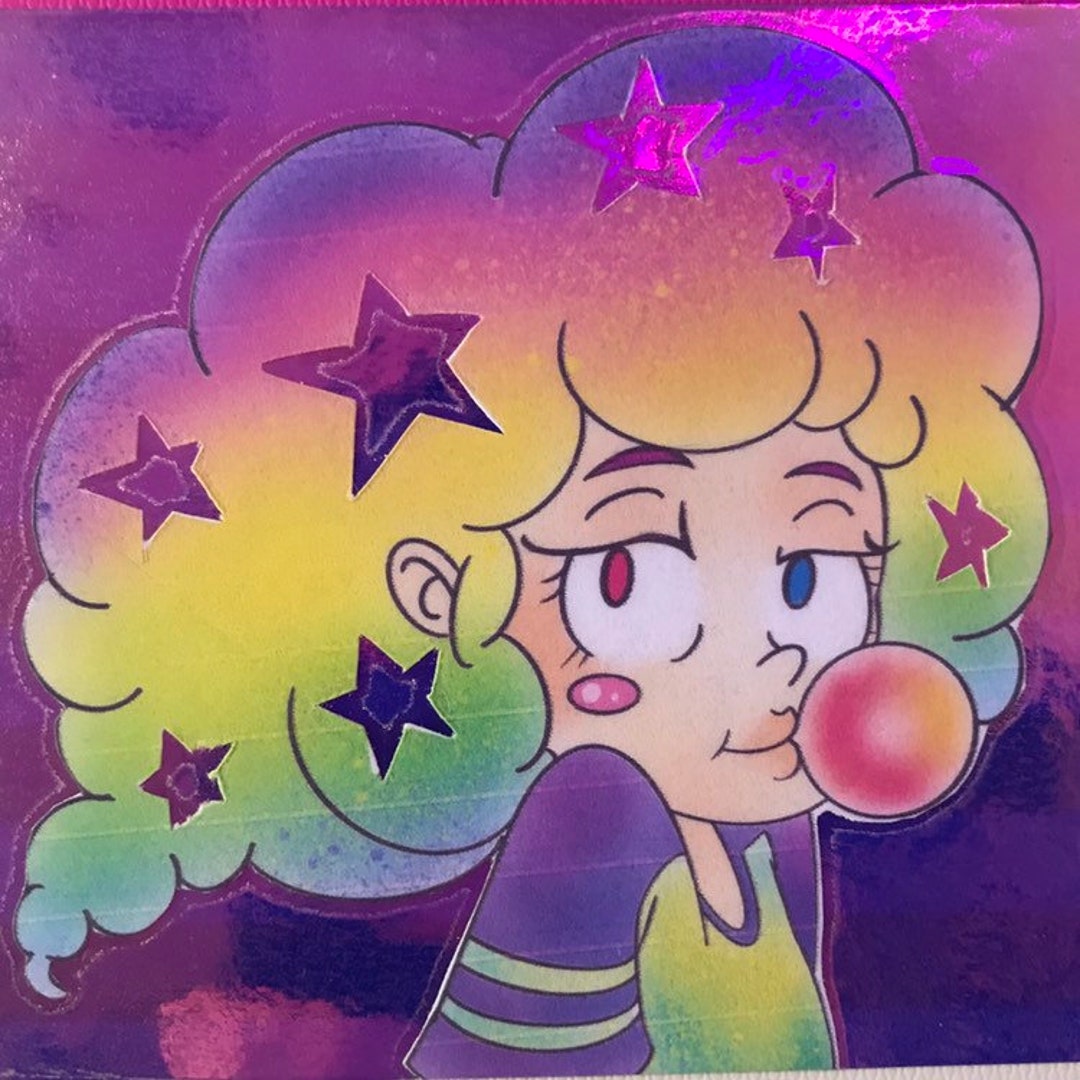 Holographic Spritzy Vinyl Decal - Etsy