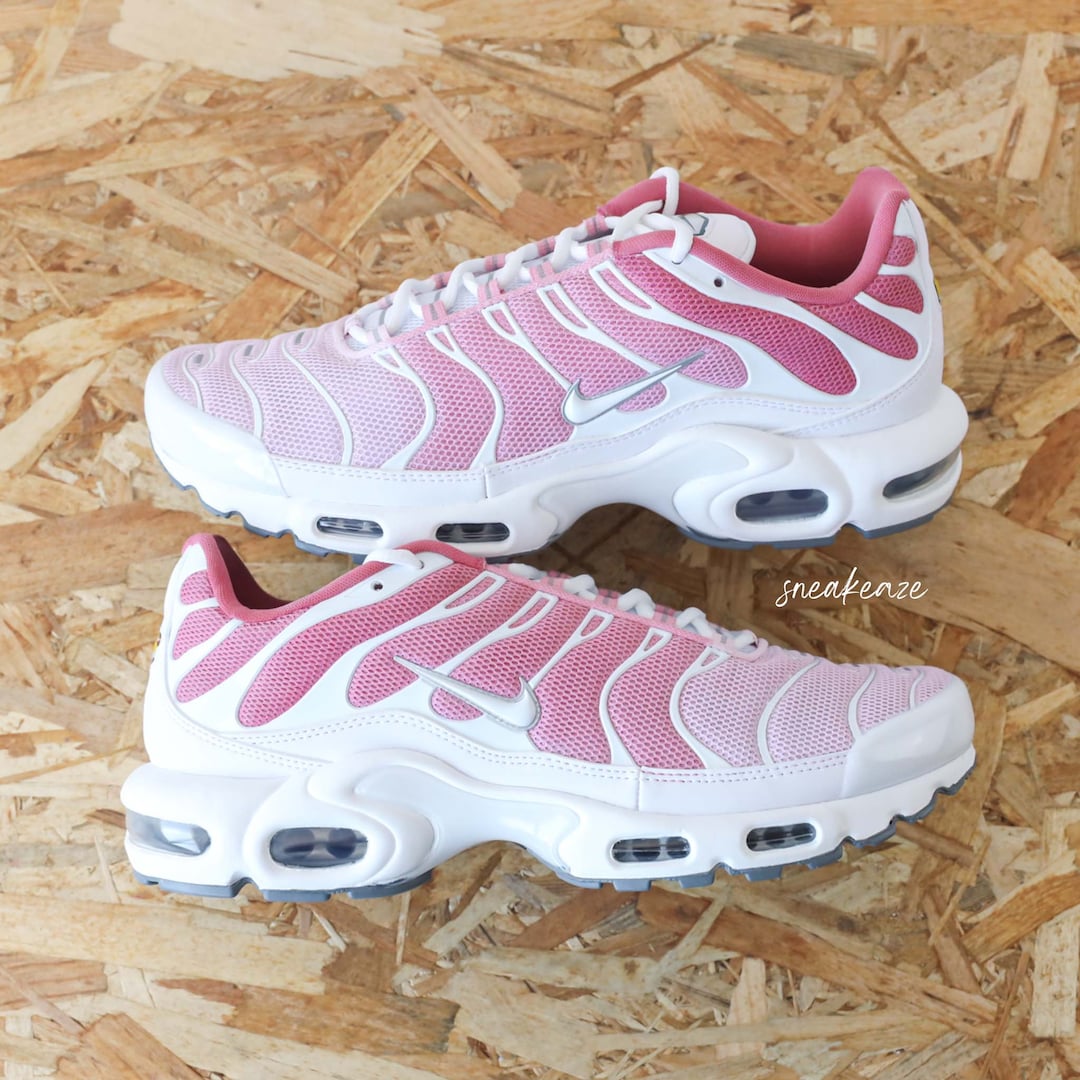 Custom Air Max Plus TN Custom Pastel Pink Gradient Unisex Sneakers - Etsy
