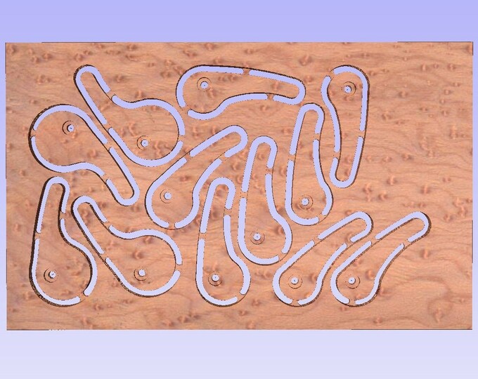 CNC Cam Clamps 3 Sizes Vector Files for CNC Dxf. Svg. - Etsy