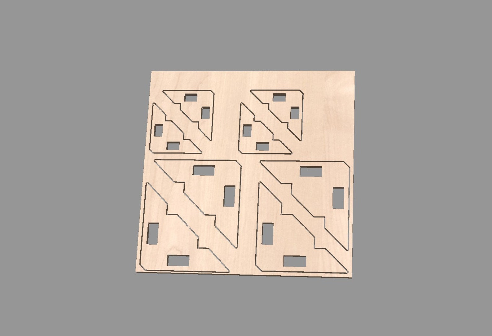 Clamping Squares | 2 Sizes | Vector Files for CNC | Dxf. Svg. Ai. Eps ...