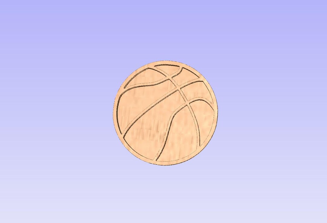Basketball Catchall Tray | *digital CNC Files* | Catchall Tray | Dxf ...