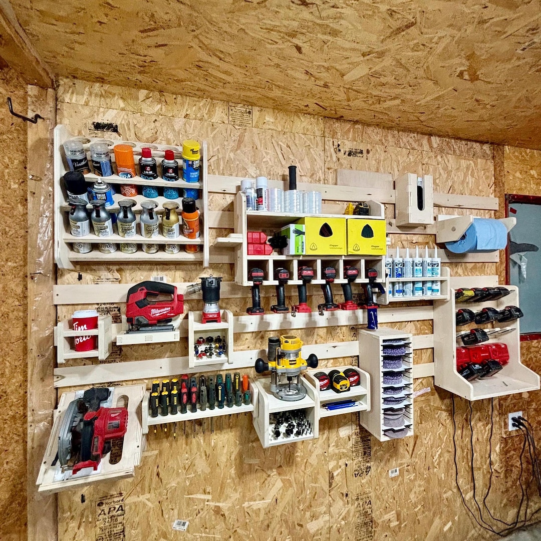 Shop Storage CNC File Pack 2 | 14 Different Projects Included ...