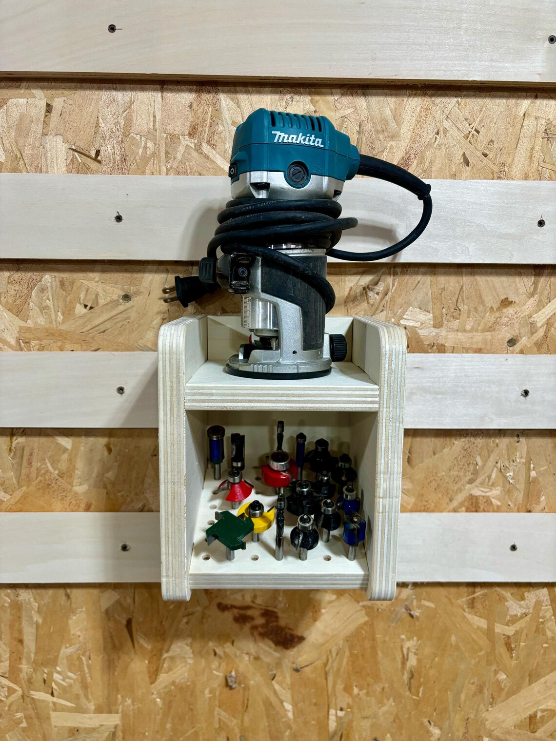 Palm Router & Bit Storage | *DIGITAL FILES* | French Cleat Wall | Dxf ...