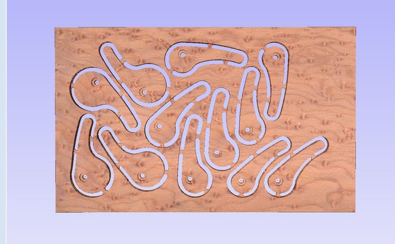 CNC Cam Clamps 3 Sizes Vector Files for CNC Dxf. Svg. - Etsy