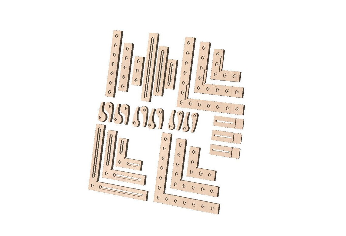CNC Cam Clamps, L Fence, Hold Downs | *digital Files* | CNC Starter ...