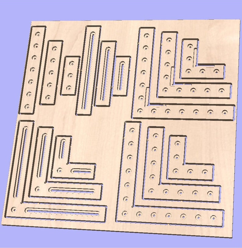 CNC L Fence and Stops - 3 Sizes | *DIGITAL FILES* | Dxf. Svg. Ai. Eps ...