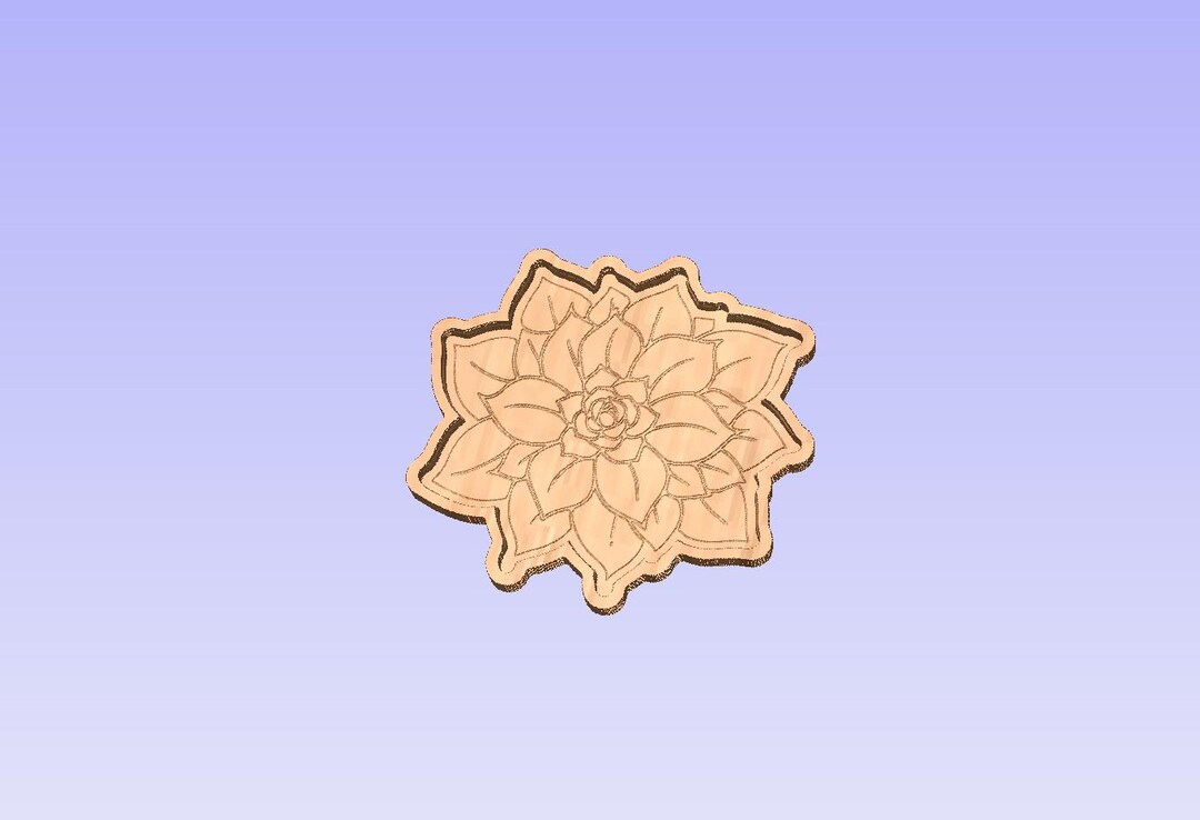 Flower Catchall Tray | *digital CNC Files* | Catchall Tray Jewellery ...