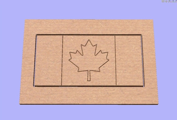 Canadian Flag Vector Files for CNC dxf. Svg. Ai. Eps. - Etsy