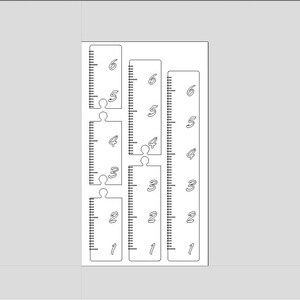 Growth Chart Height Chart CNC Files | Build Your Own Custom Growth ...