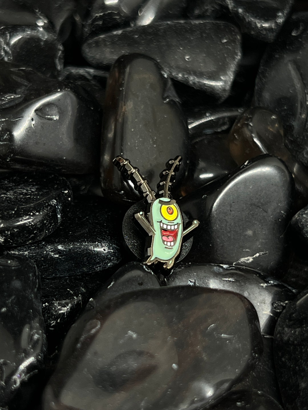 PLANKTON Mini Hat Pin - Etsy