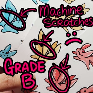 Final Fantasy Carbuncle Space Takers Sticker Sheet - Etsy