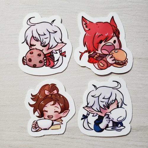 Final Fantasy XIV Stickers FFXIV - Etsy