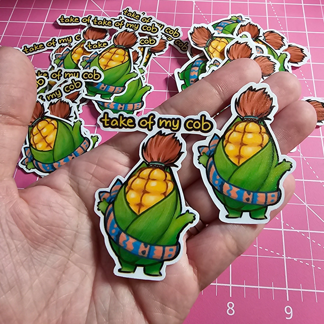 FFXIV Dawntrail Cornservant Cob Sticker - Etsy