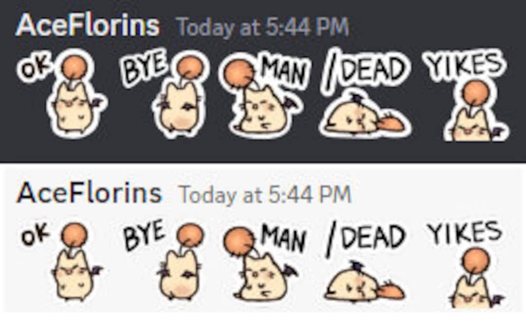 5 Simple Discord Moogle Emotes - Etsy