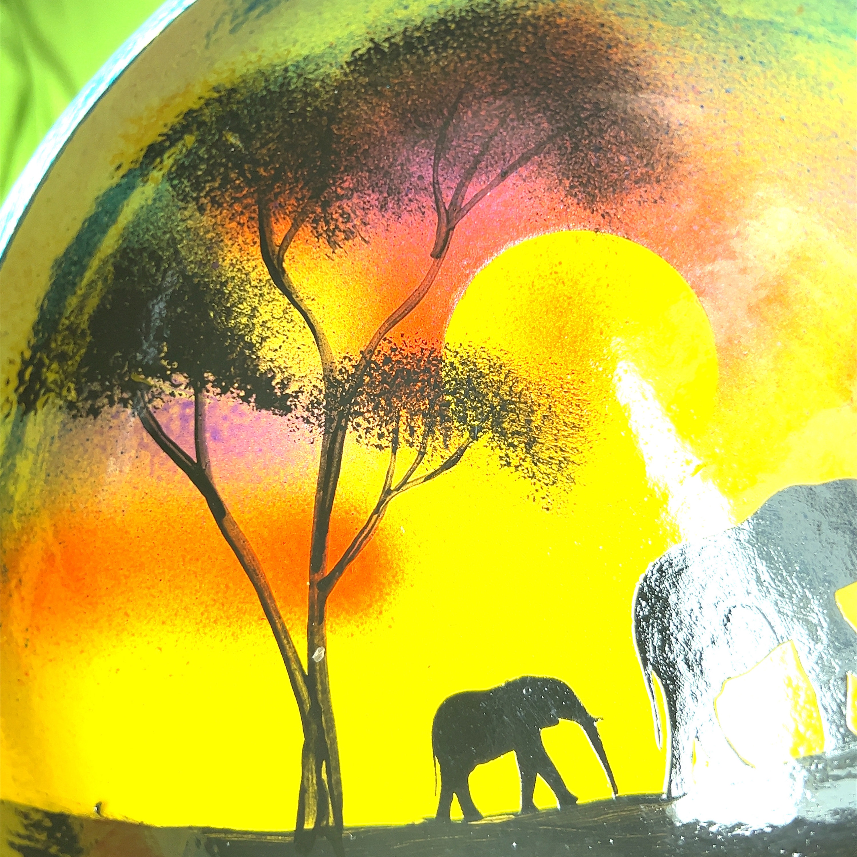 Hand Painted Coconut Wall or Shelf Tropical Home Decor - Etsy