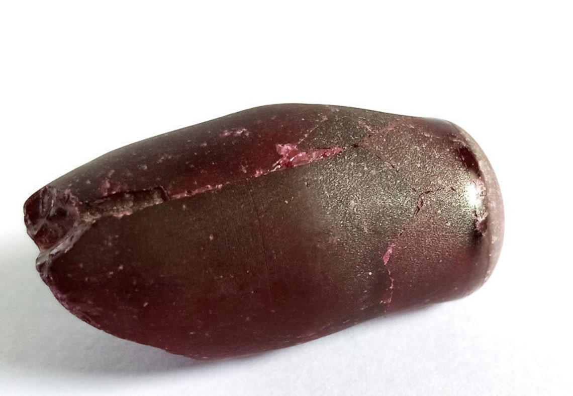 Red Ruby Boule Raw Rough Synthetic Lapidary Material - Etsy UK