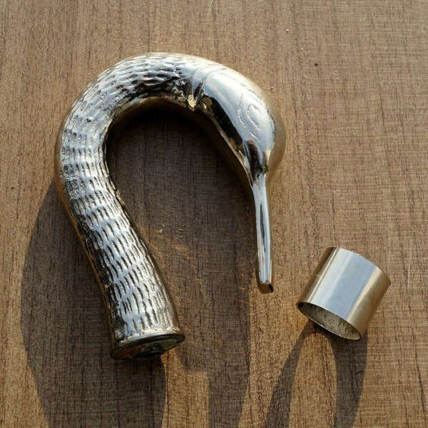 Brass Walking Stick Topper - Etsy