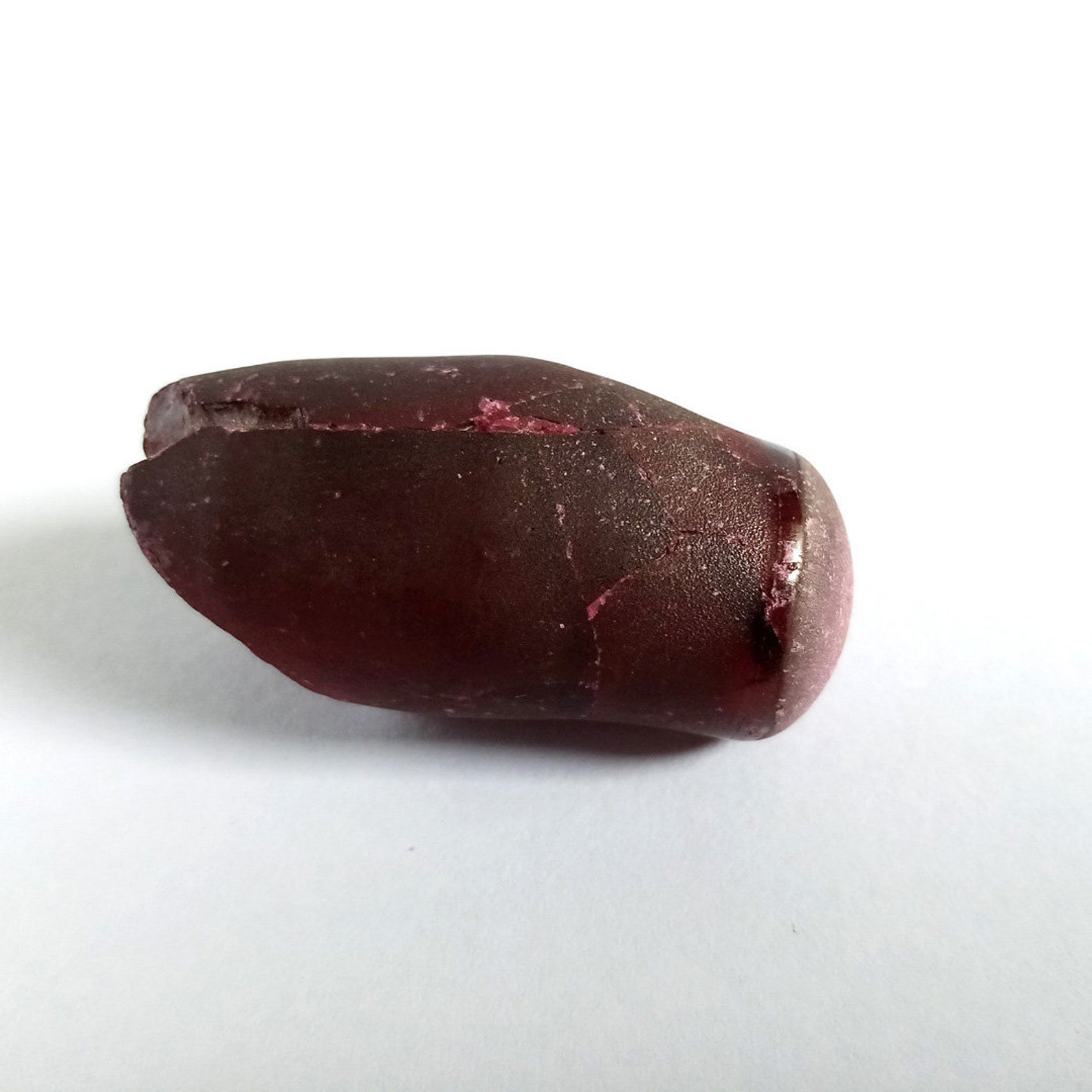 Red Ruby Boule Raw Rough Synthetic Lapidary Material - Etsy UK