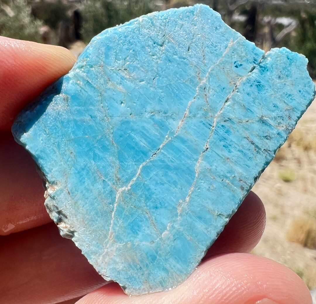 114cts Rough Light Blue Apatite Specimen Untreated Lapidary Slab - Etsy