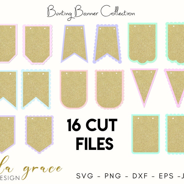 Curved Banner Svg - Etsy