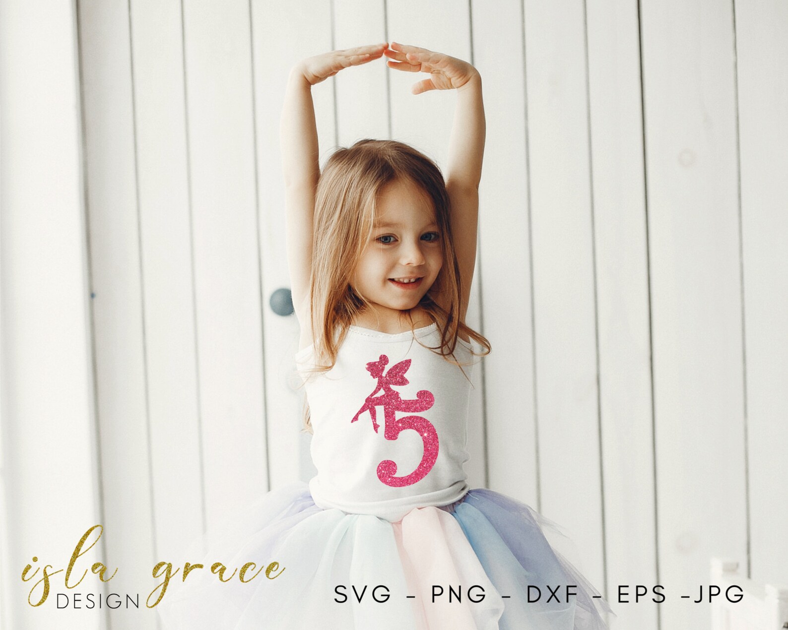 3rd Birthday Fairy Number SVG, 3rd Topper, 3rd Decal, Fairy Birthday ...