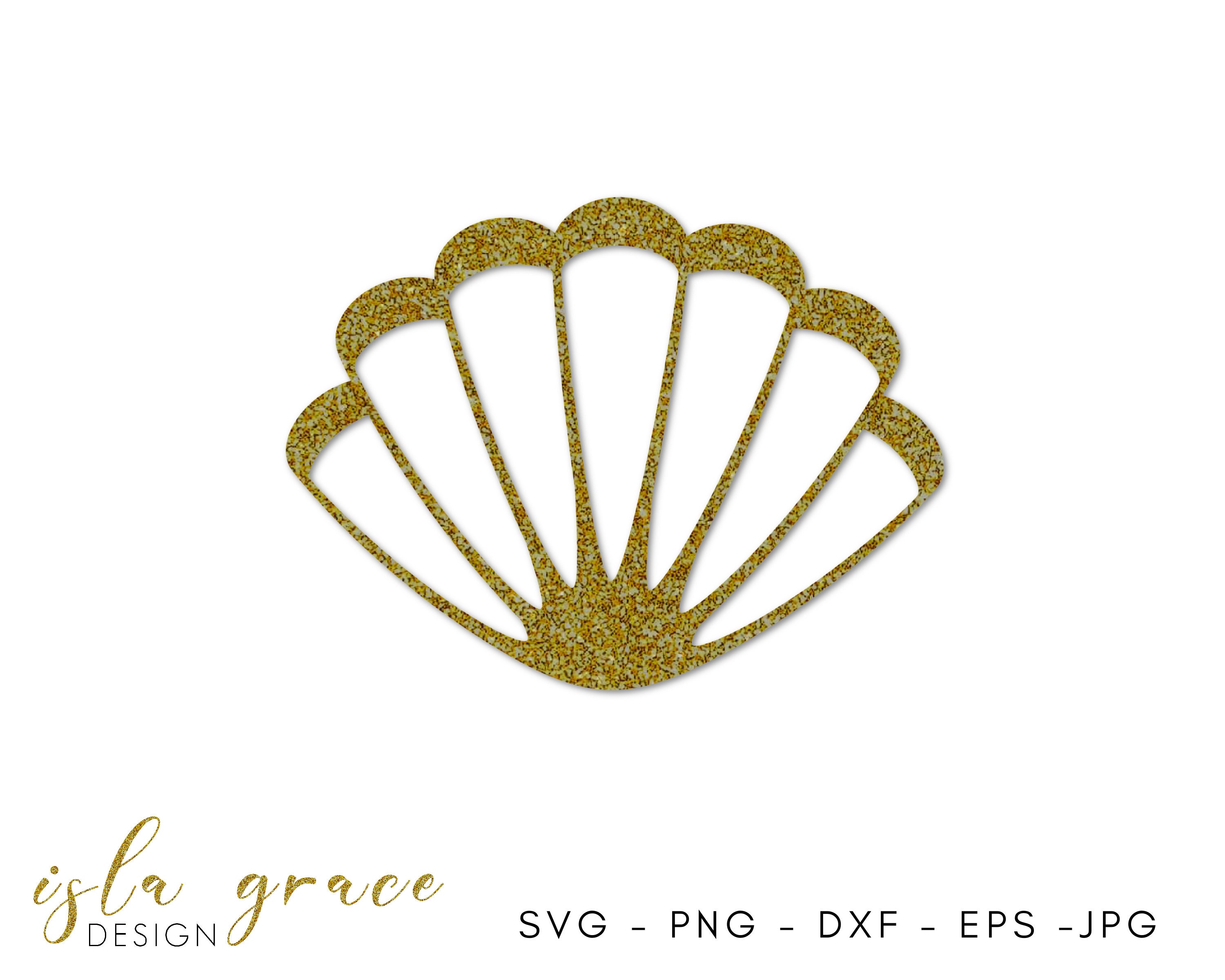 Shell SVG Clam Shell SVG Cut File Cricut Shell Cutting File | Etsy Canada