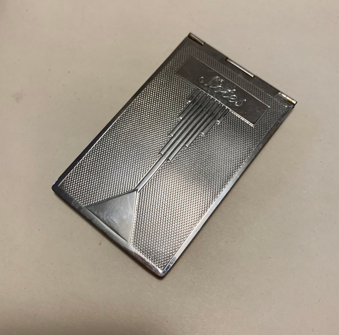 Vintage 1930s Art Deco Chrome Notebook and Pad. Mint 1930s - Etsy