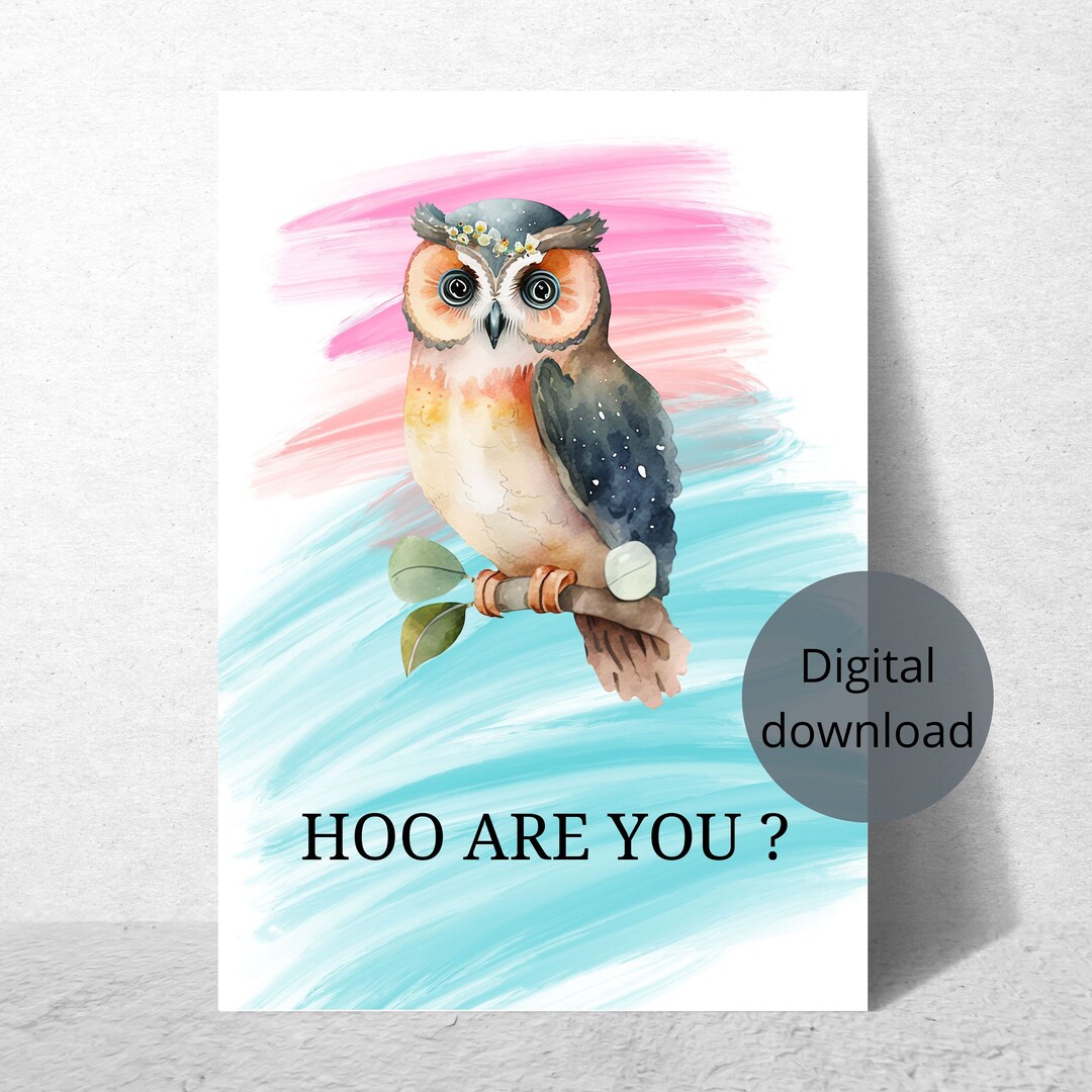 Inspirational, Positive, Motivational Quote. Spiritual. Owl. Wallart to ...