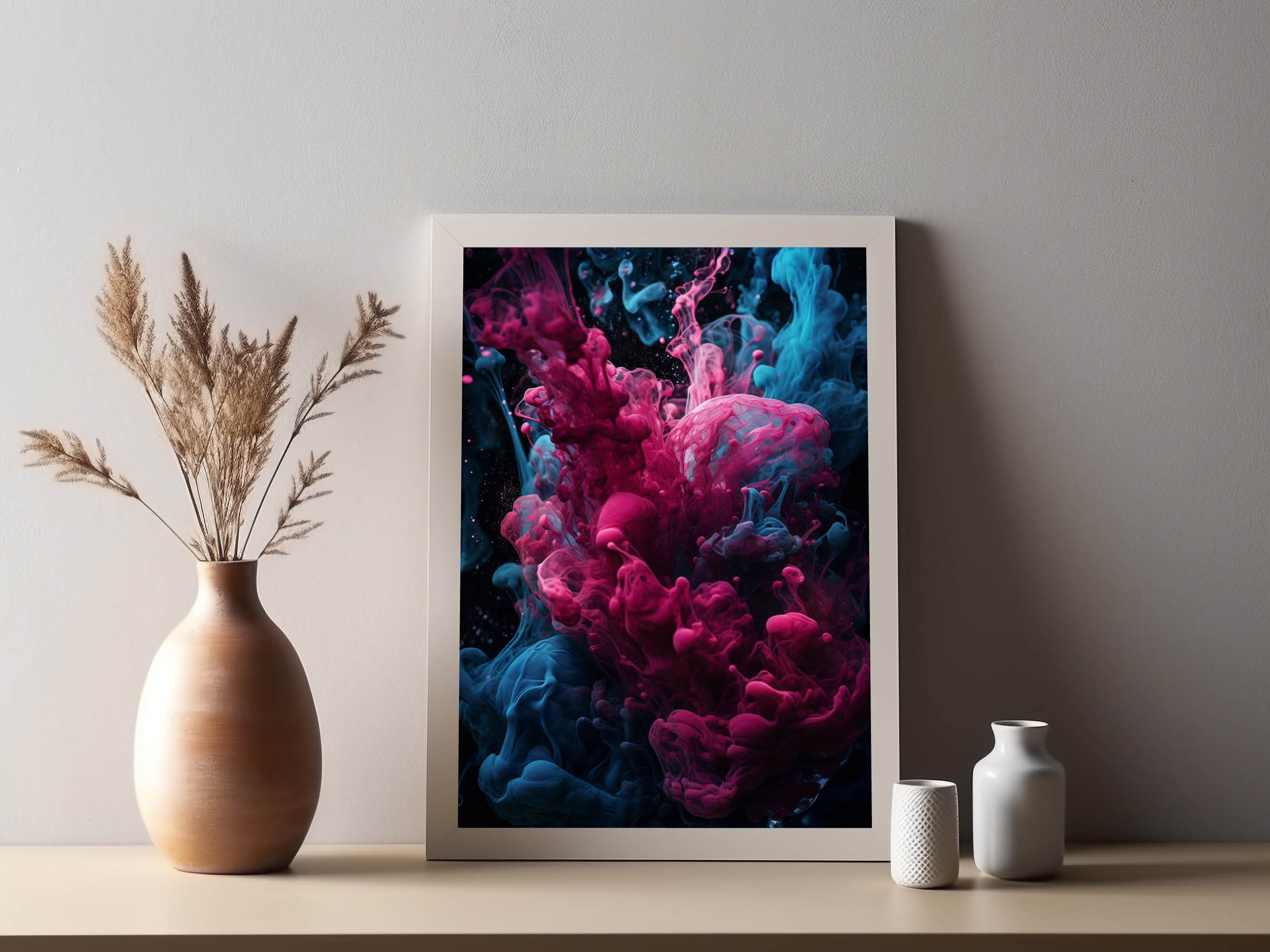 Ink Drop Art Print Ink Art Printable Wall Art Ink Drop Wall Art Ink in ...