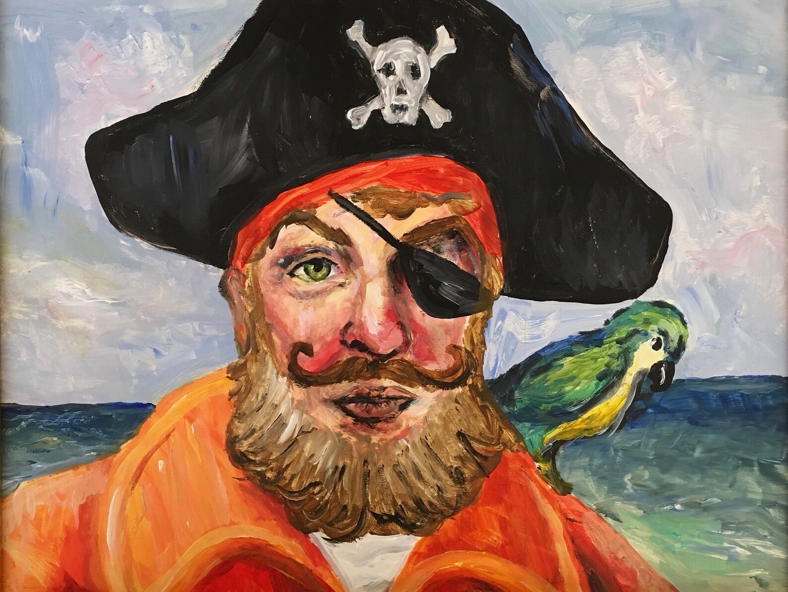 Framed Spongebob Squarepants Title Sequence Pirate | Etsy