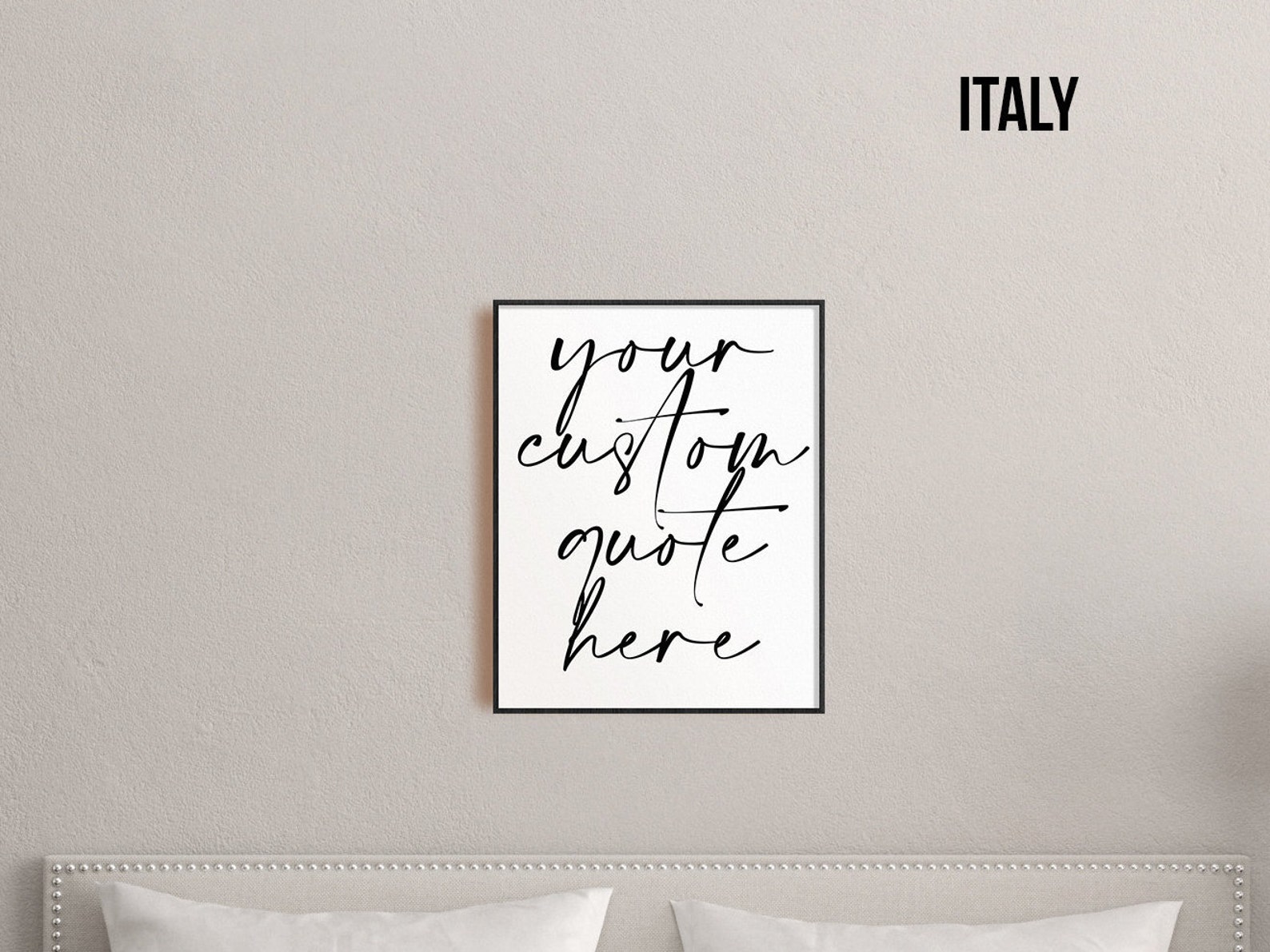 Custom Quote Print Custom Quote Personalized Quote - Etsy