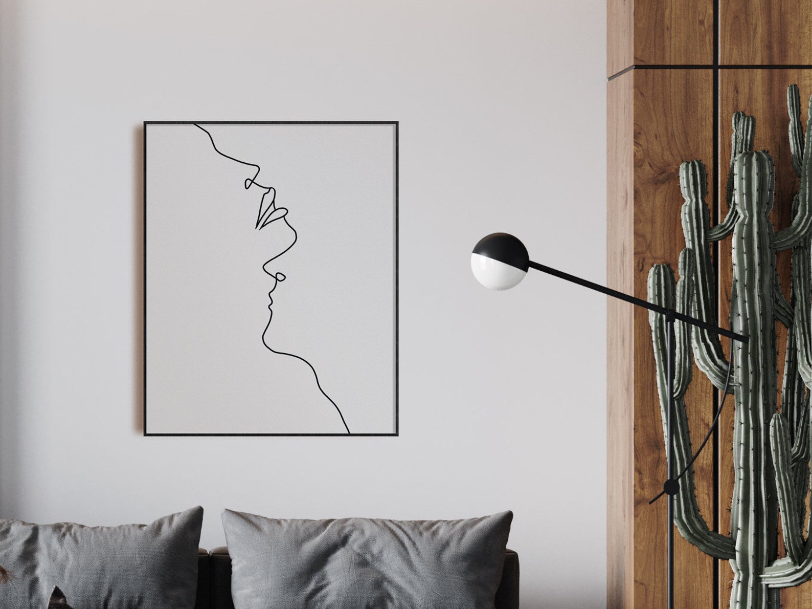 Couple Line Art Print Couple Sketch Custom Print Couple | Etsy