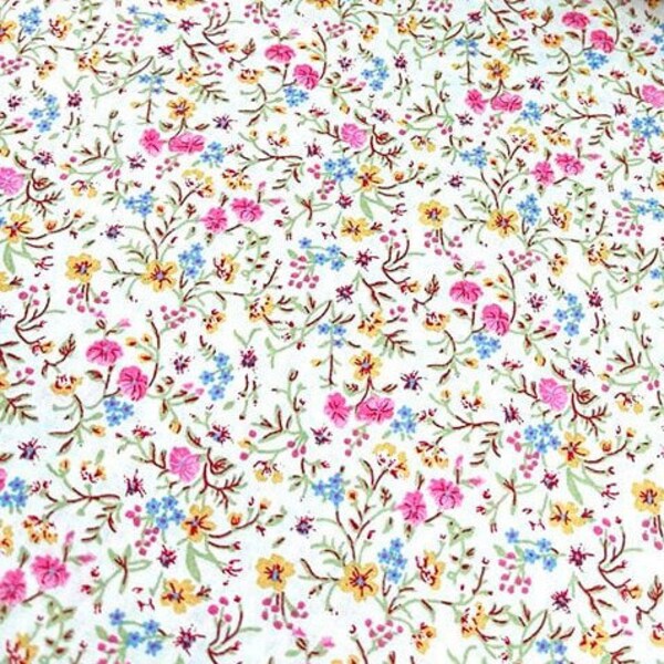 Small Print Fabric - Etsy