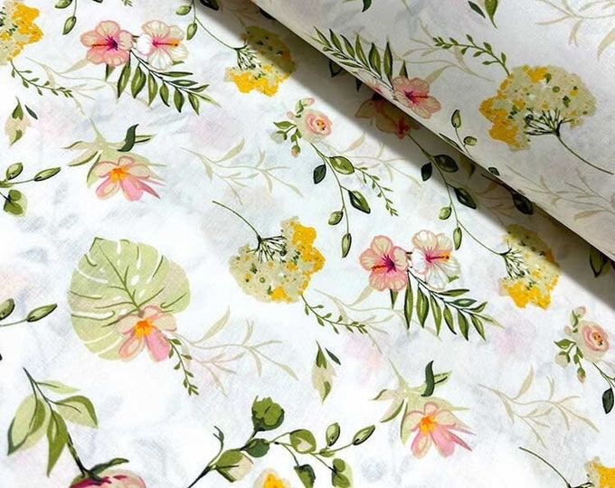 Tropical Fruit Fabric Tropical Pattern by Tasiania Summer Tropical Home ...