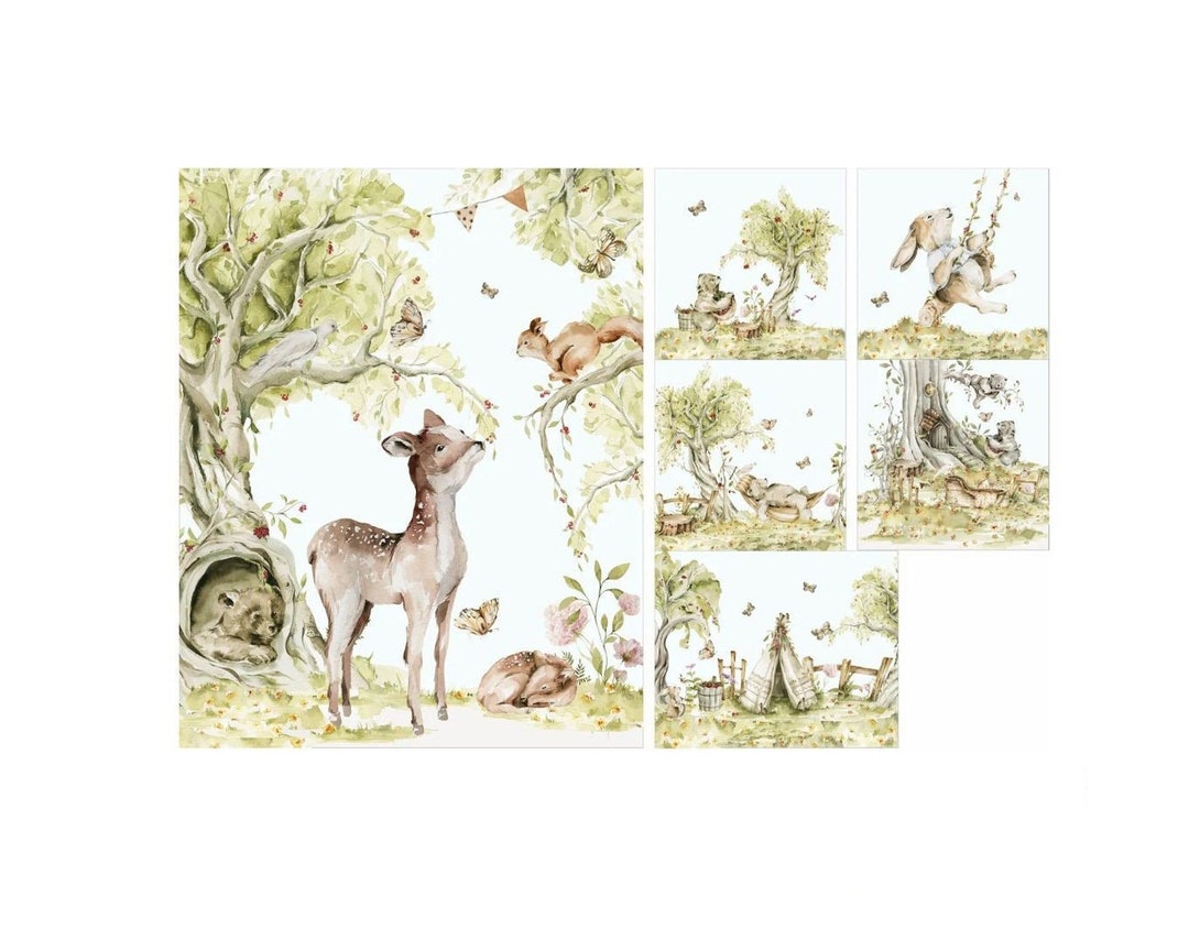 Baby Quilt Panels Fabric Panels for Baby Quilts Baby Panels for ...