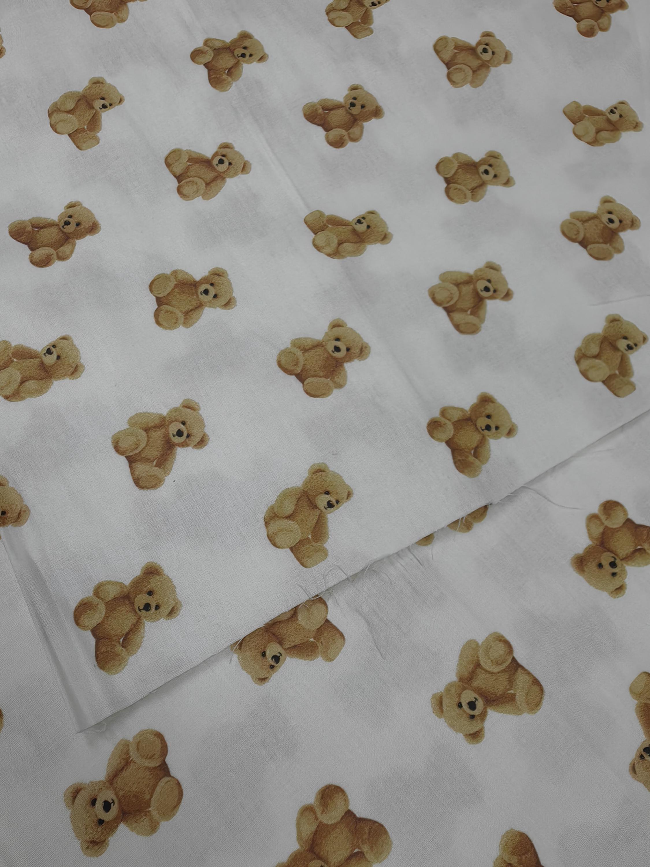 Bear Fabric Animals Fabric Baby Boy Fabric by the Yard Baby Fabric ...