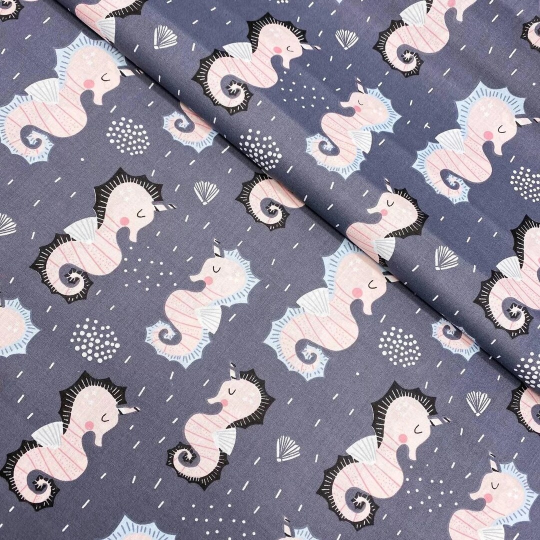 Ocean Creatures Sea Animals Fabric by the Yard-meter Baby - Etsy