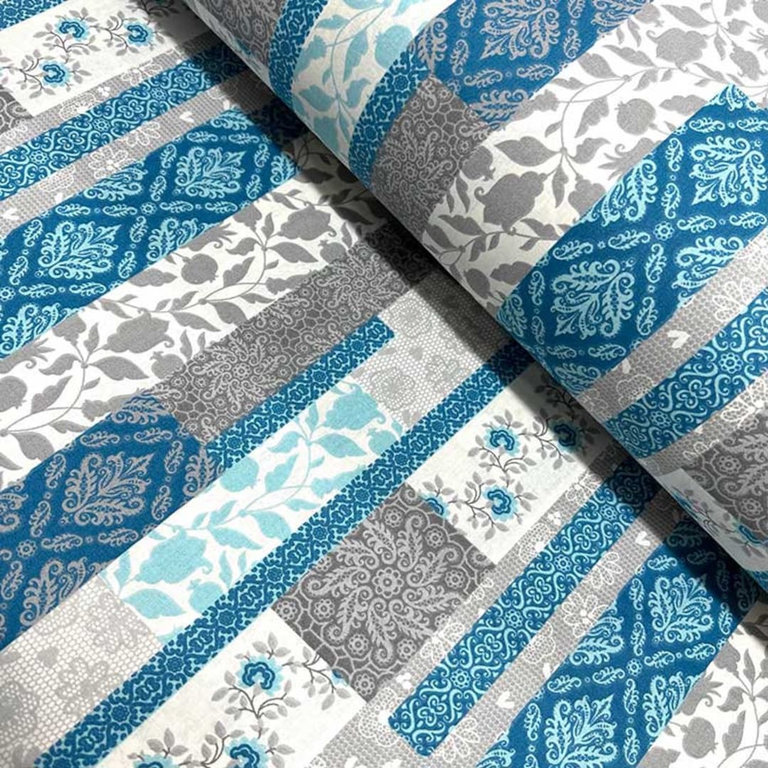 Cheaters Patchwork Fabric Quilting Cotton Fabric by the Yard-meter Damask Fabric Floral Fabric ...