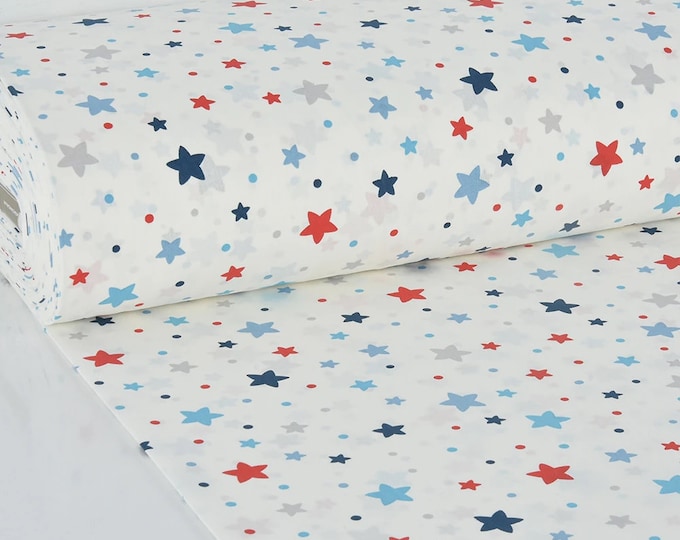 Colorful Star Fabric Bright Star by Modfox Star Nursery and Classroom ...