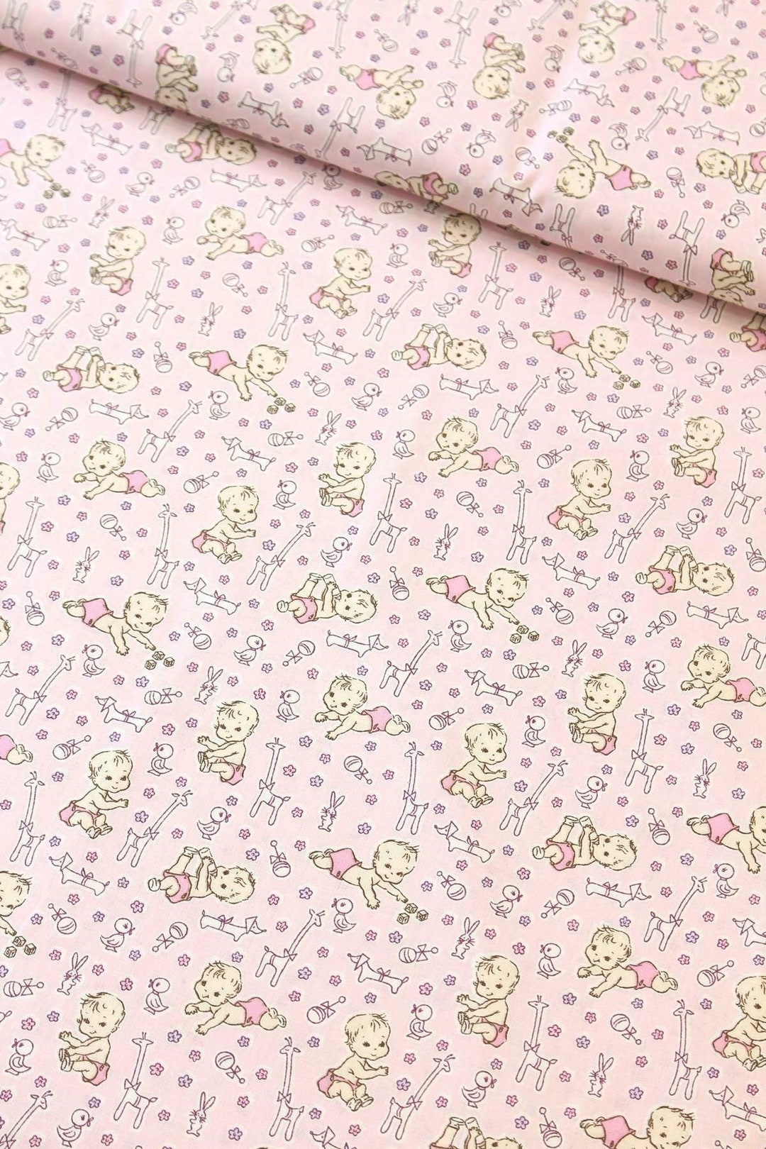 Its a Girl Fabric Baby Girl Fabric Nursery Fabric Baby Fabric by the ...