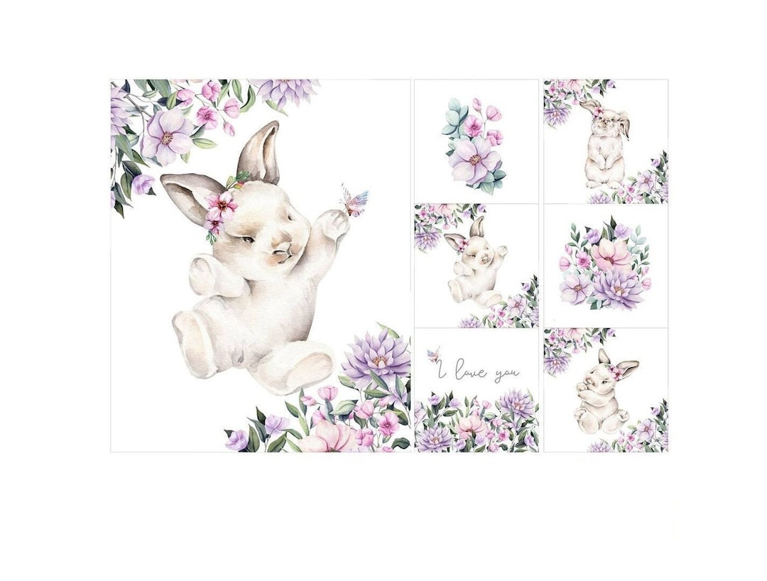 Baby Quilt Panels Fabric Panels for Baby Quilts Baby Girl Panels for ...